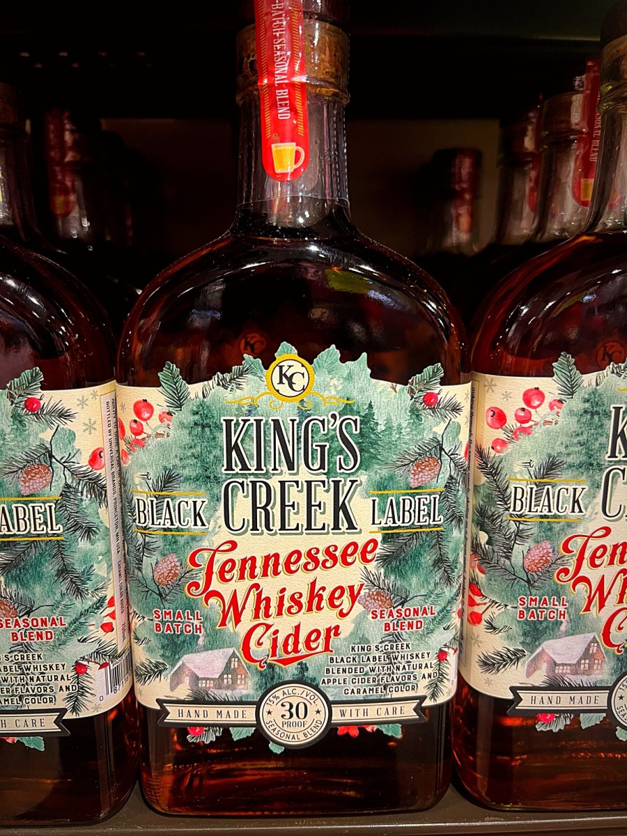 Kings Creek Black Label Tennessee Whiskey Cider – thewhiskeywench