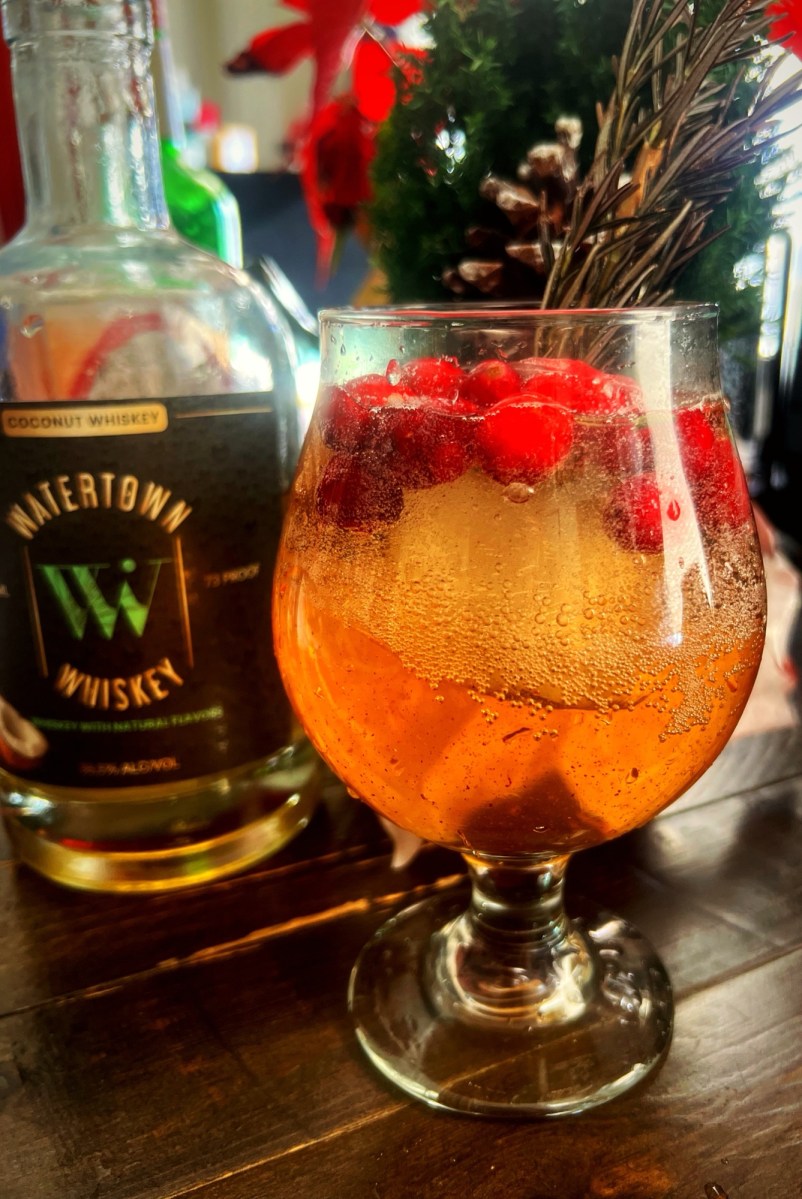 Holiday Coconut Whiskey Cranberry/Orange Cocktail – thewhiskeywench