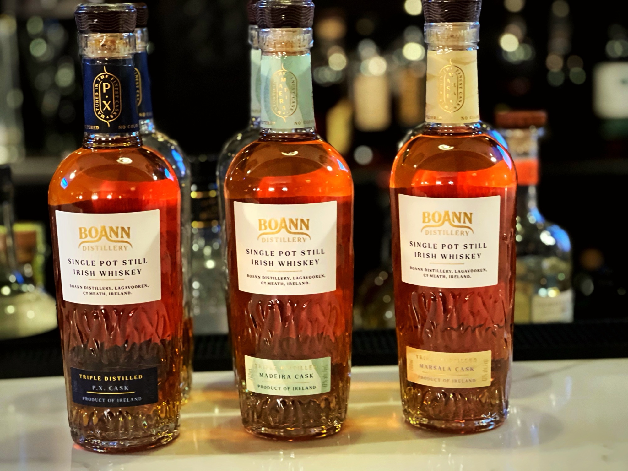 Boann Distillery Single Pot Still Irish Whiskey: Madeira, Marsala and P ...